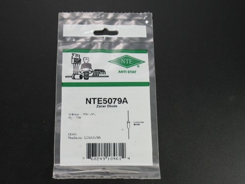 NTE 5079A Zener diode 20V (ECG) (L CB) | eBay