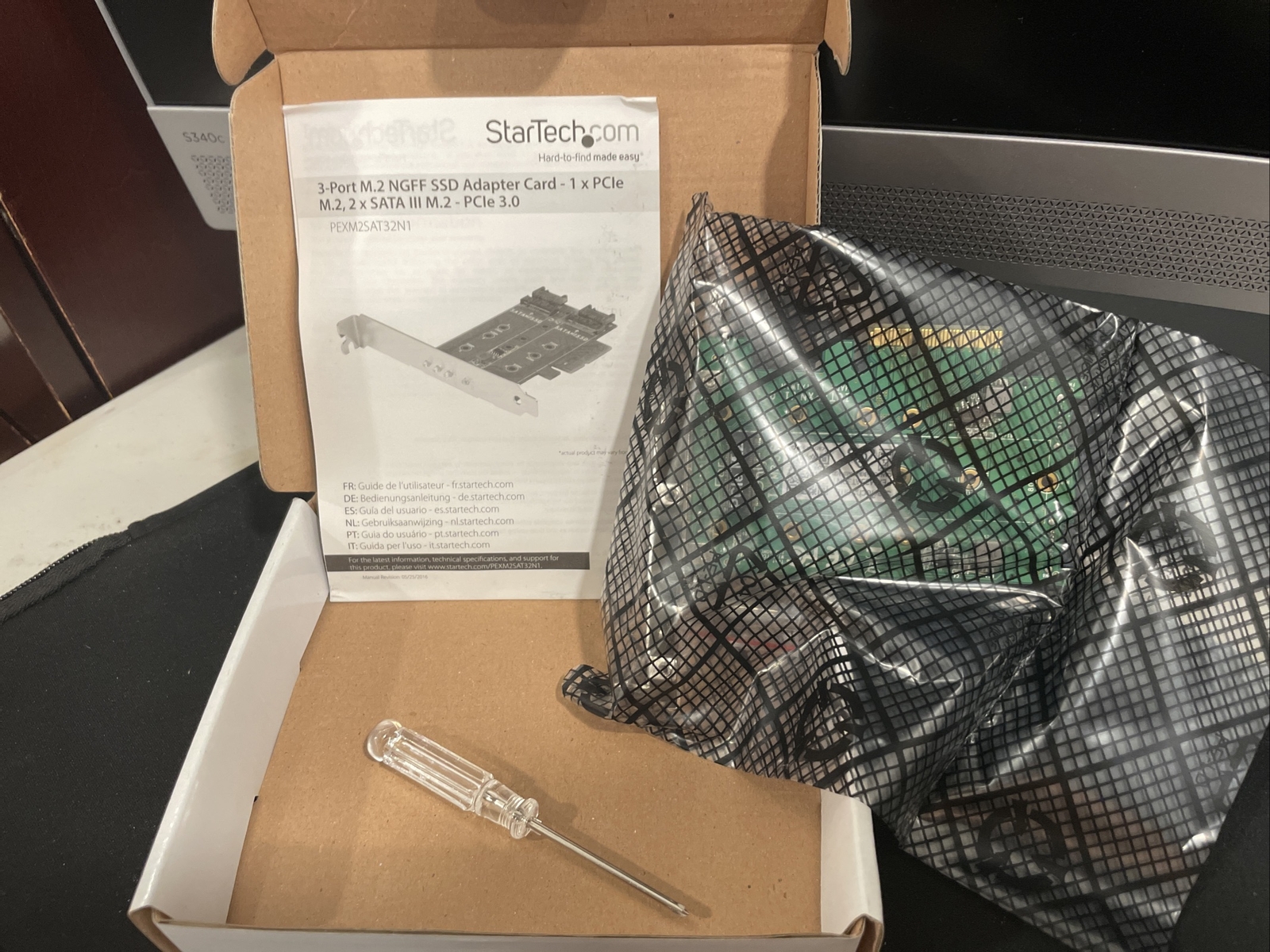 Startech.com+PEXM2SAT32N1+StarTech+Controller+Card+3+Port+M.2+SSD+NGFF ...