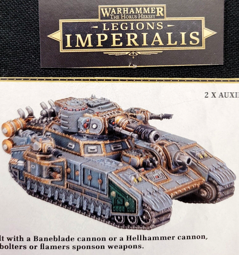 Legion Imperialis 1x Baneblade Tank model Warhammer Horus Heresy Epic ...