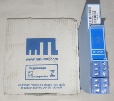 MTL 4561 2-CHANNEL FIRE AND SMOKE DETECTOR INTERFACE MODULE | eBay