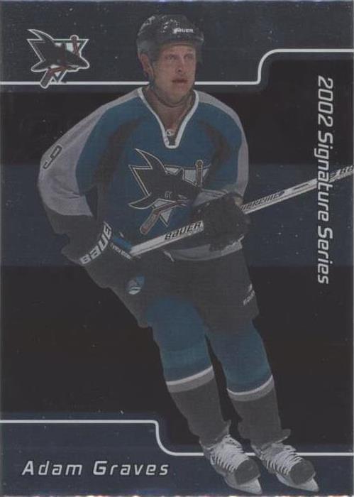 2001-02 In the Game Be A Player Signature Series - Adam Graves #168 for ...