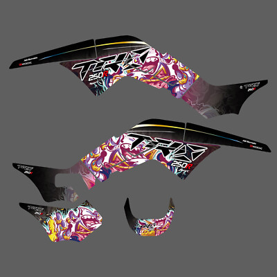 ATV Graphics Decals Stickers For Honda FourTrax 250 TRX250R 1986 1987 ...