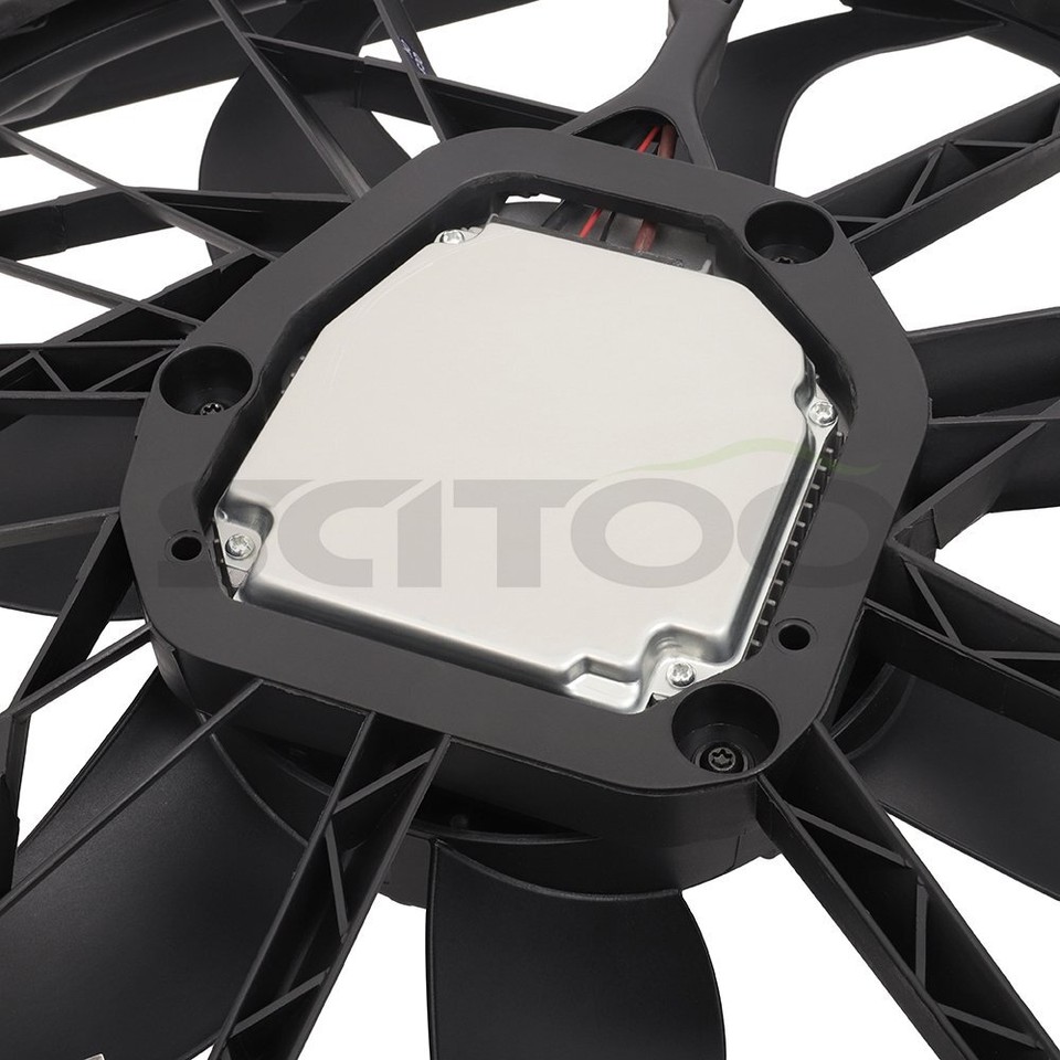 Car Radiator and Cooling Fan Kit Fit For 2007 2008 2009 2010 2011-2013 ...
