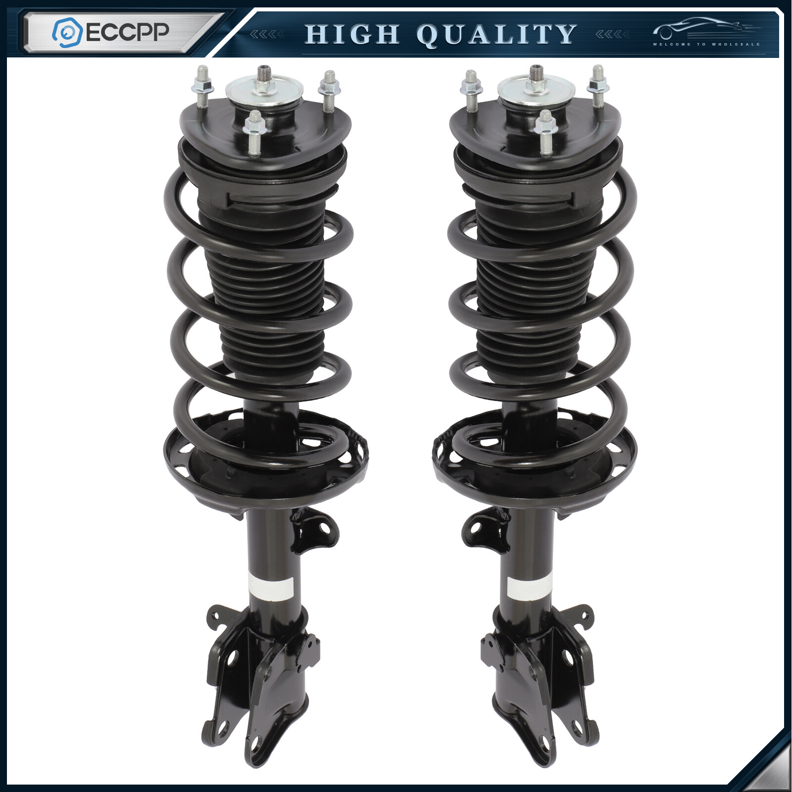 Front Complete Strut Assembly Kit For Honda Pilot 2009-2015 w/ Spring ...