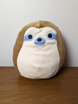 Squishmallows Kellytoy 8" Simon Sloth Soft Tan Plush Stuffed Animal | eBay