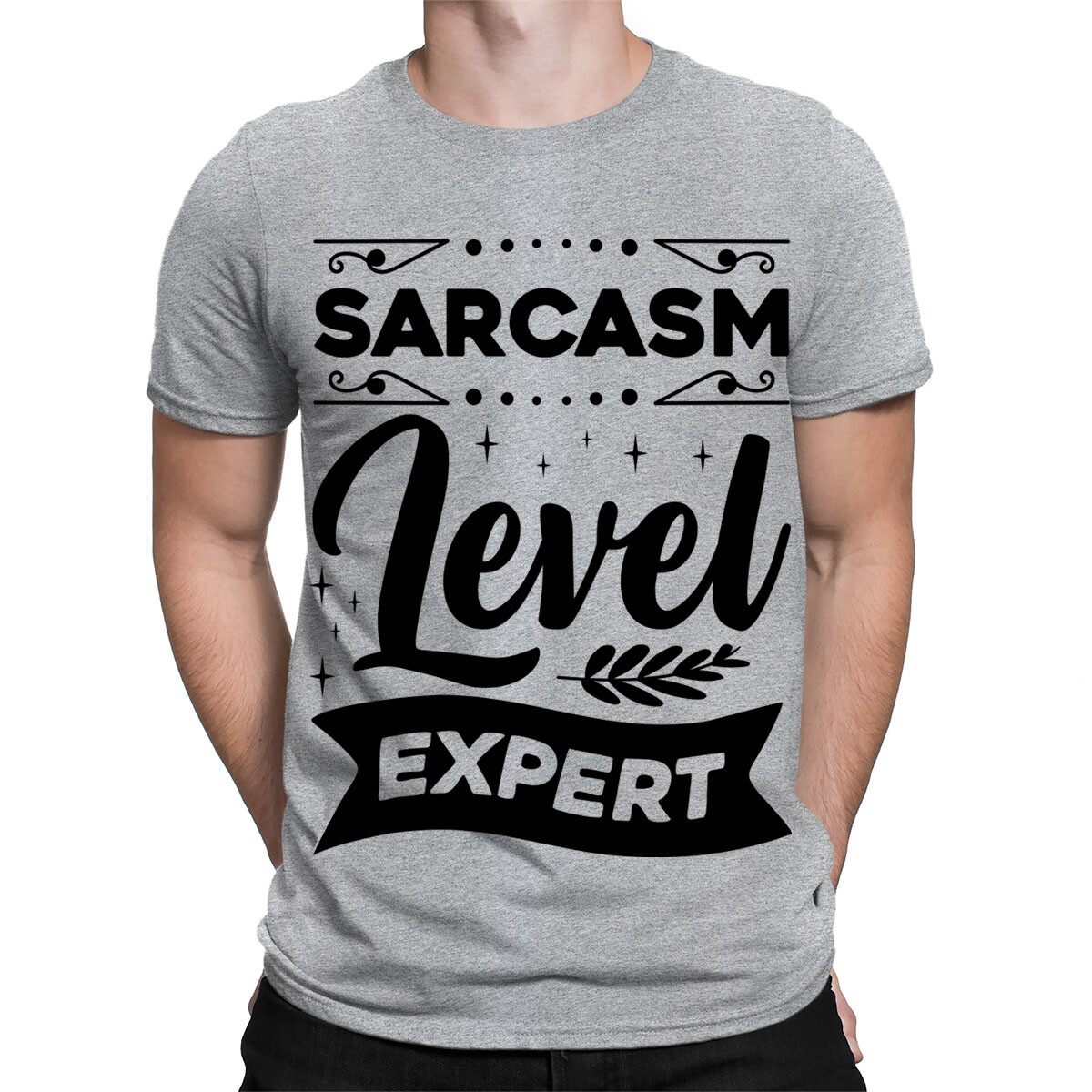 Sarcasm Level Expert Sarcastic Funny Quote Meme Joke Mens Womens T ...
