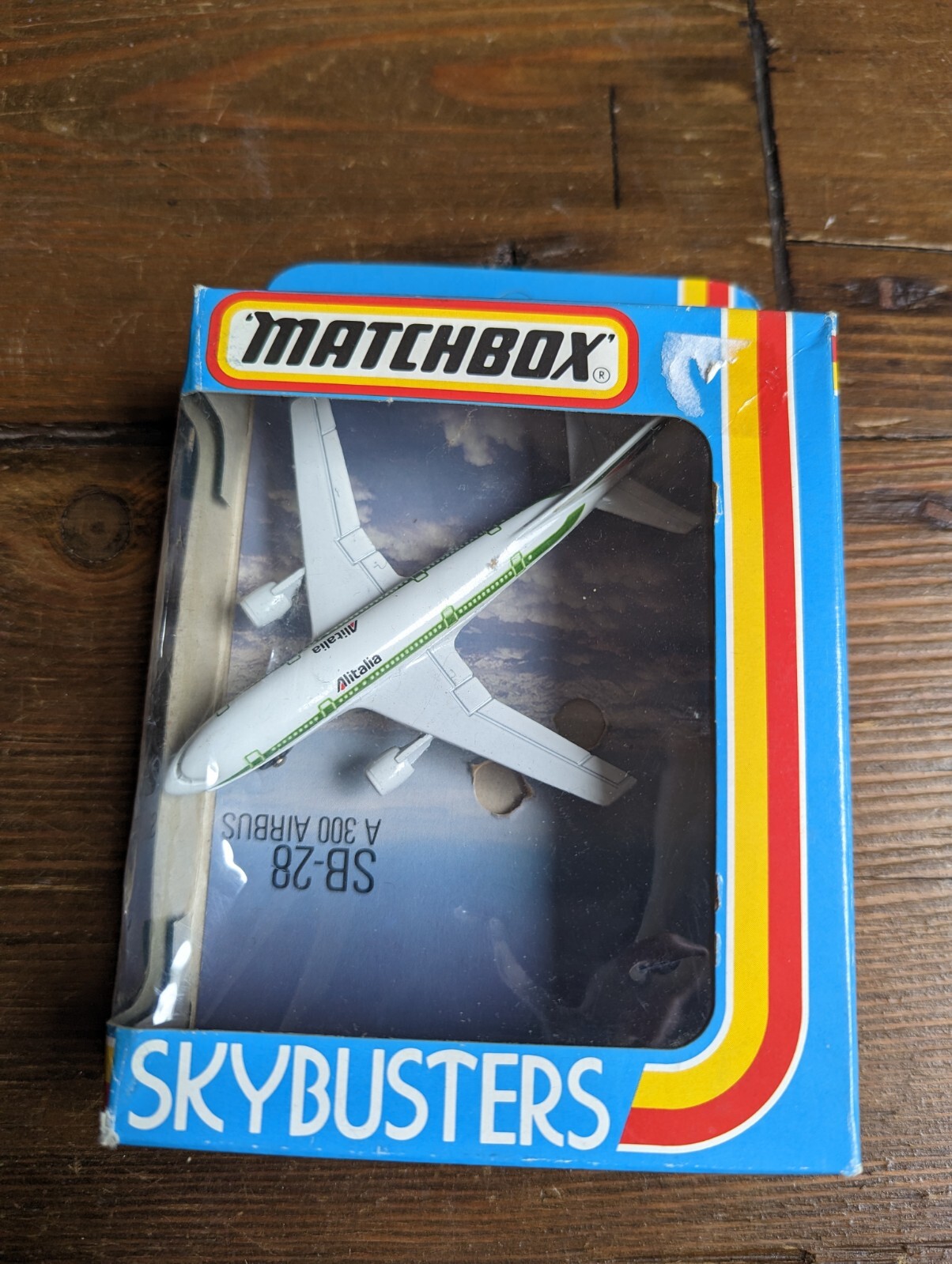Matchbox Skybusters SB-28 Airbus A300 Alitalia Livery Model Aircraft ...