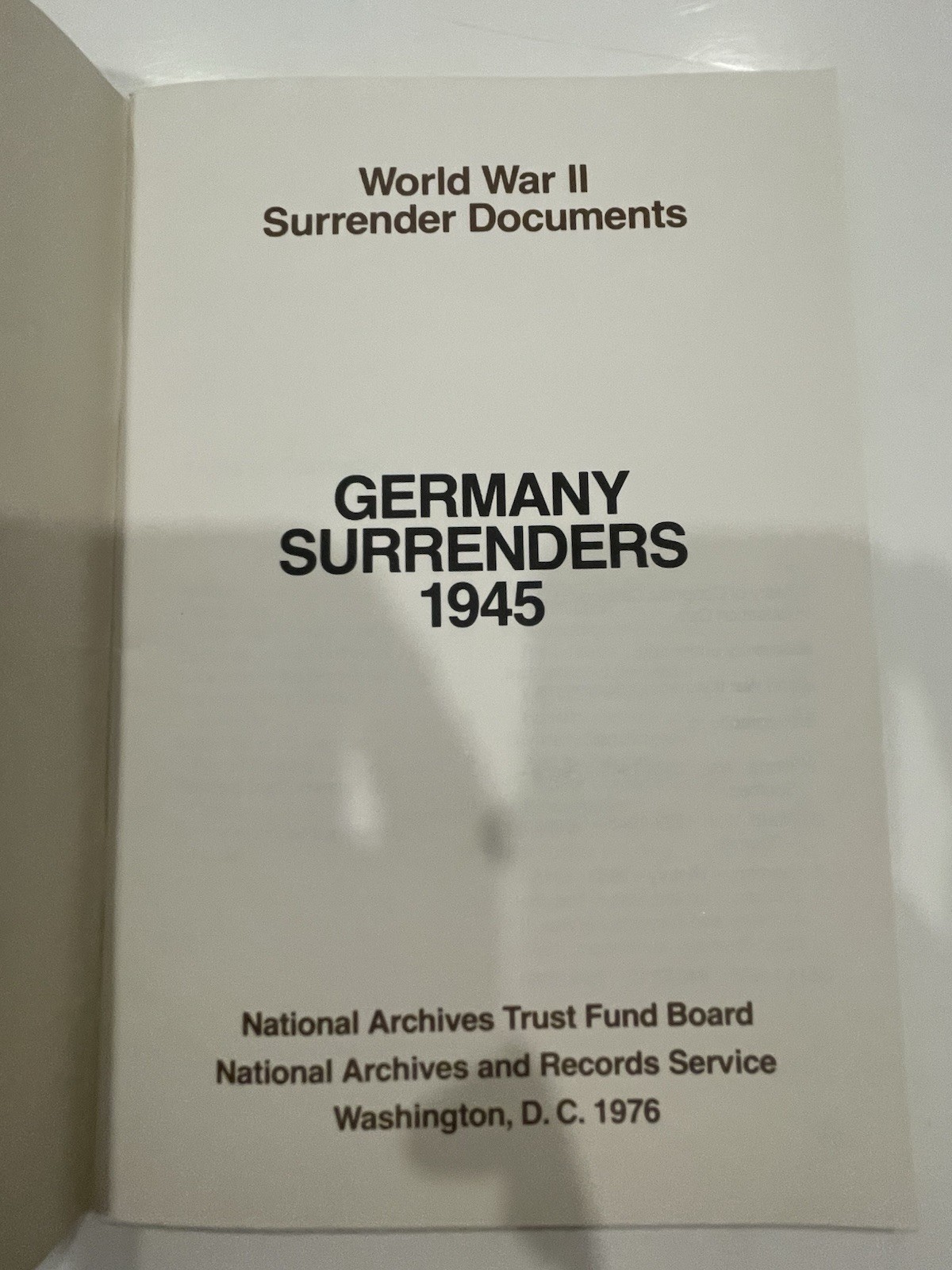 Vintage Lot 2 WW2 Germany Japan Surrender Documents Booklet War ...