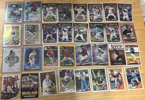 MLB Rookie 32 Card Lot! New Rookies and Legends!! Auto and #! READ ...