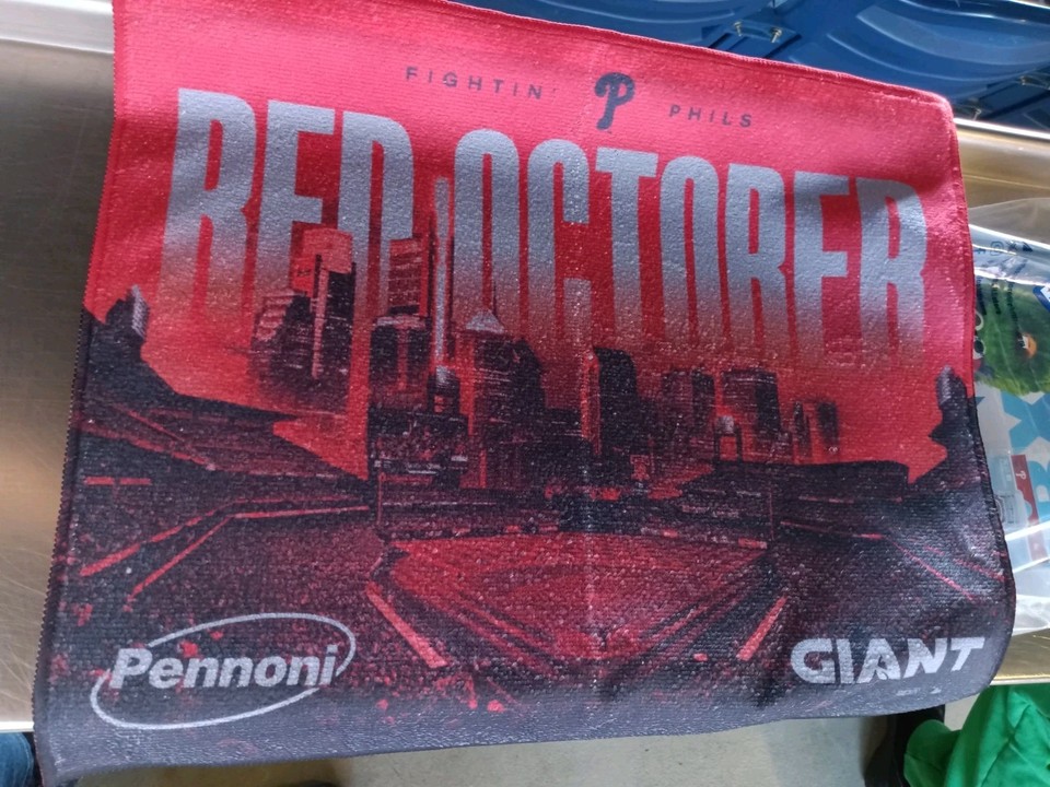 Philadelphia Phillies Rally Towel Game 1 2025 NLDS | eBay