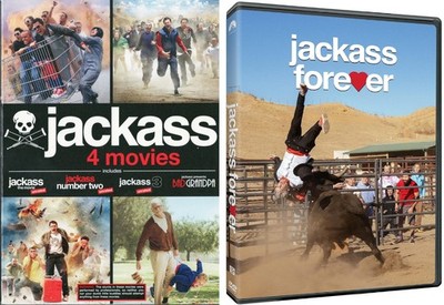 Jackass Complete 5-Movie Collection Series DVD Brand Johnny Knoxville ...