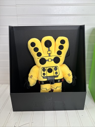 NEW OPEN BOX Telanthric Titans Plush Golden Speakerman Titan Plushie × ...