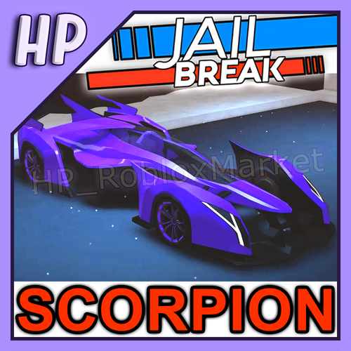 SCORPION - Jailbreak 💎CLEAN・FAST DELIVERY⚡ car/texture/hyper/rim/color ...