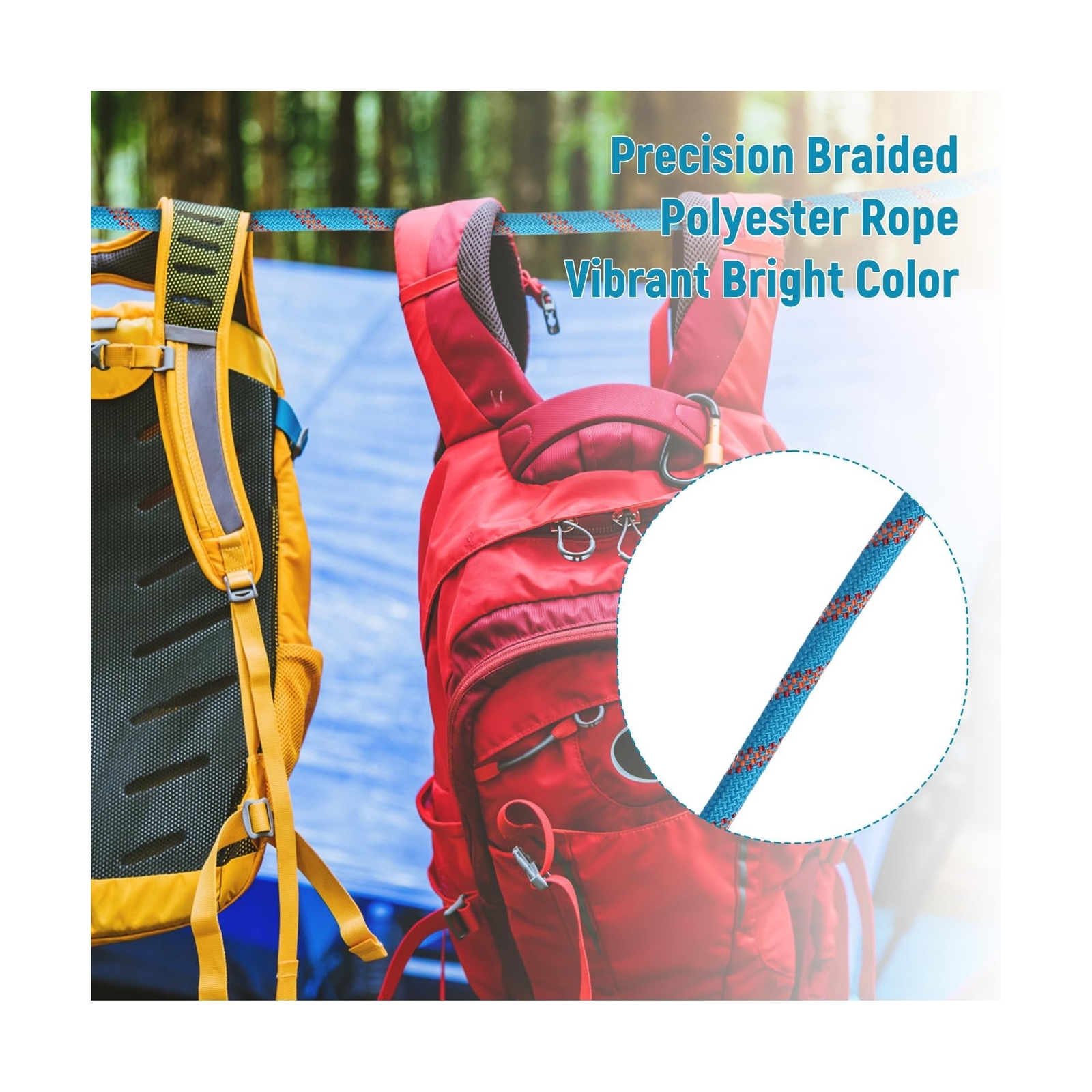 Arborist Rope Climbing Rope Arborist Rigging Rope 48 Strands Tree Rope ...