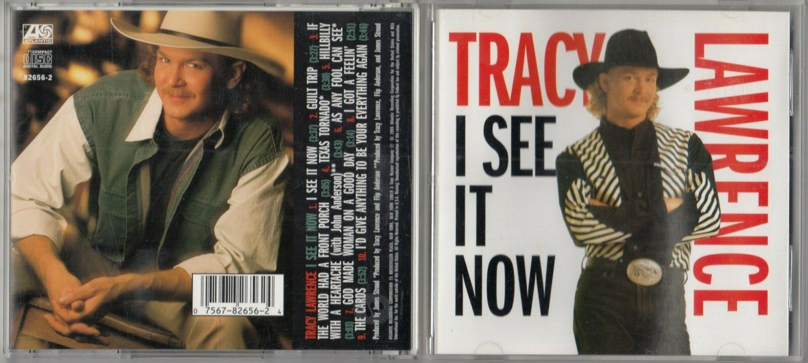 Tracy Lawrence - I See It Now (CD, Sep-1994, Atlantic (Label ...