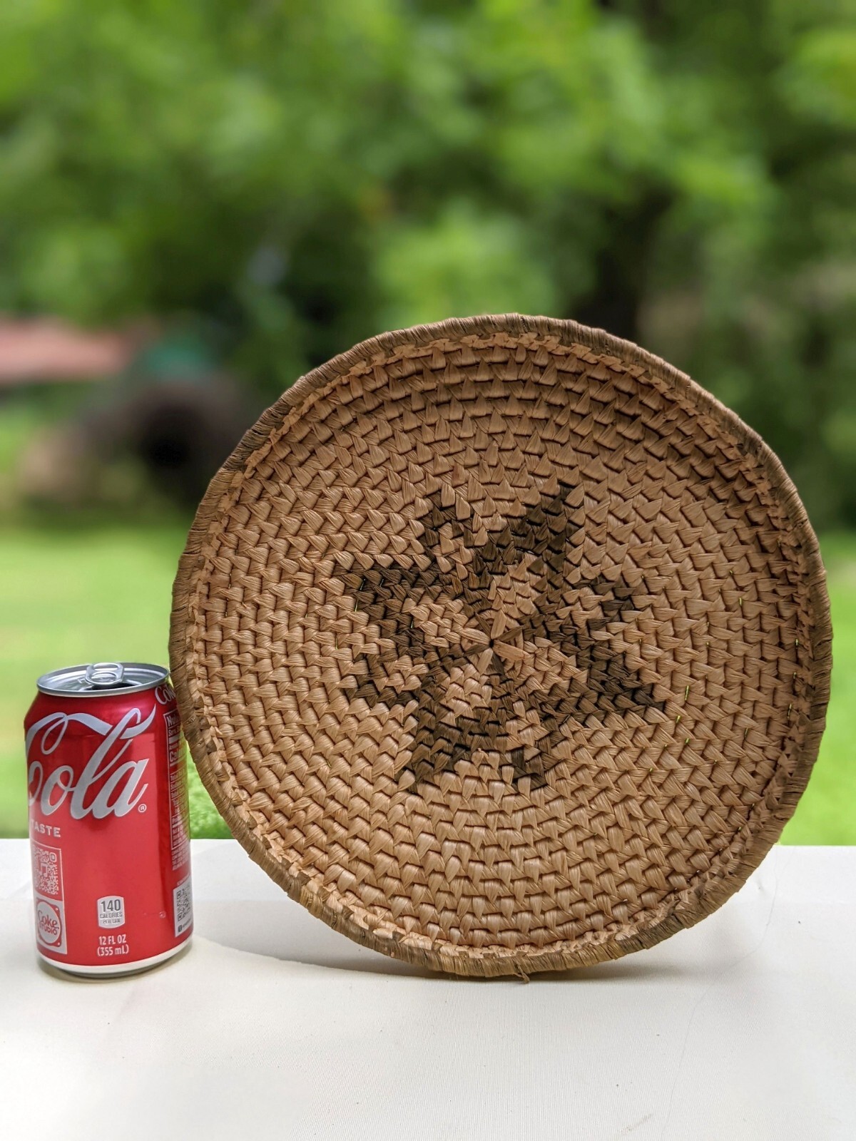 10.5" Fanner Basket in Gullah Sweetgrass Tradition | eBay