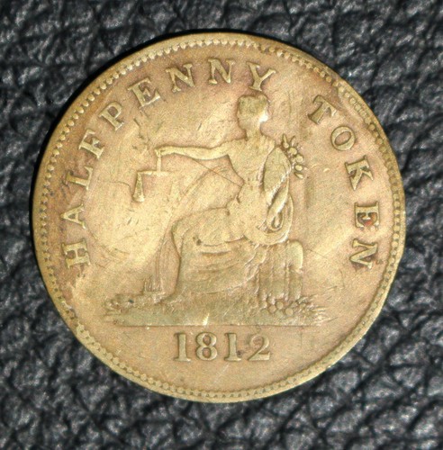 1812 LOWER CANADA COPPER TIFFIN HALFPENNY TOKEN - Emergency Coinage | eBay