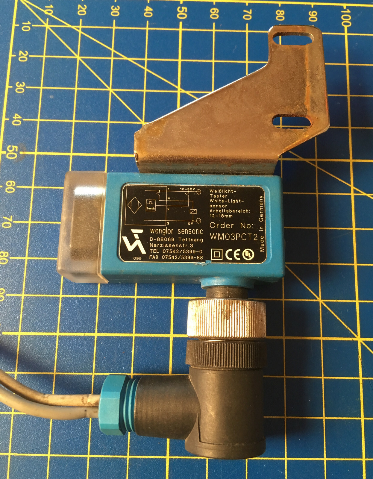 WENGLOR WM03PCT2 , PRINT MARK PHOTOELECTRIC SENSOR , free shipping | eBay