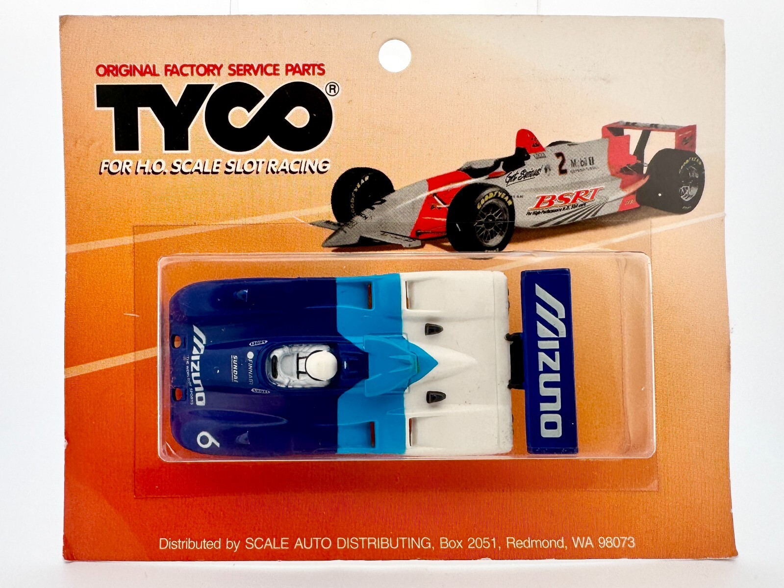 Tyco BSRT Mizuno Sports 88S GC Body, #6, Fits Tyco Wide Chassis, New on ...