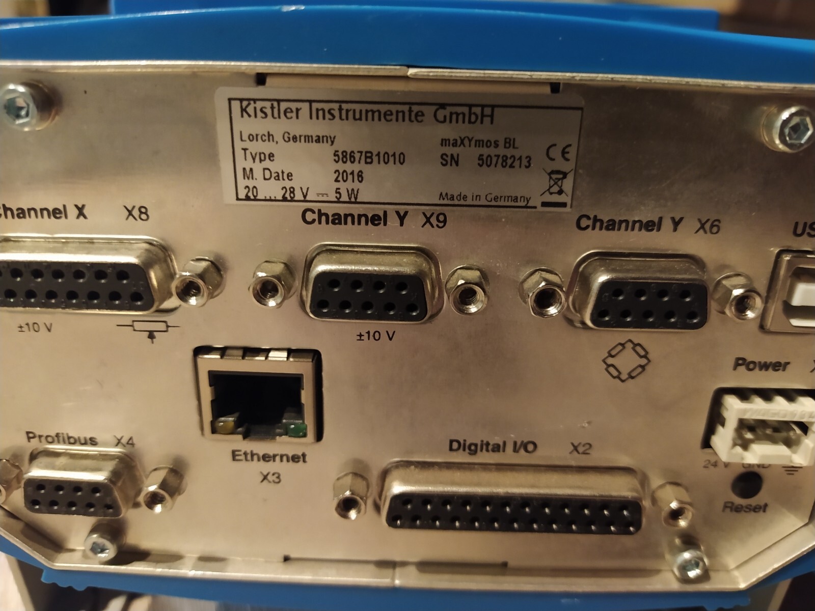 KISTLER MAXYMOS TYPE 5867 5867B1010 PROCESS MONITORING SYSTEM | eBay