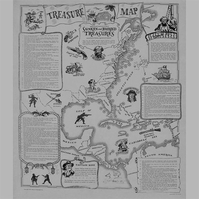Reproductions - Treasure Map