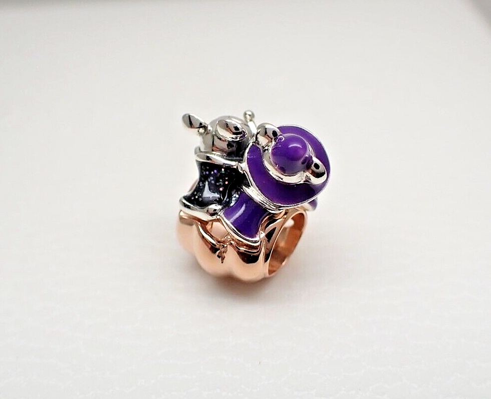 Authentic Pandora #782816C01 Mickey & Minnie Mouse Halloween Pumpkin ...