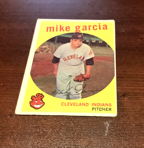 1959 Topps #516 Mike Garcia Cleveland Indians High # | eBay