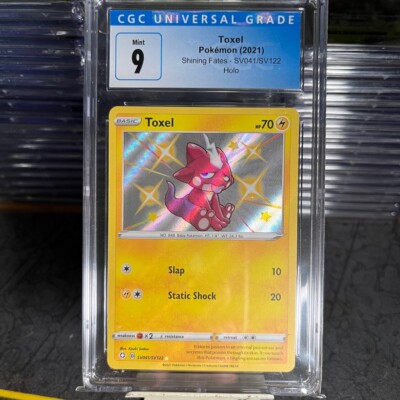 Pokémon TCG Toxel Baby Shining Fates Holo SV041/SV122 CGC 9 | eBay