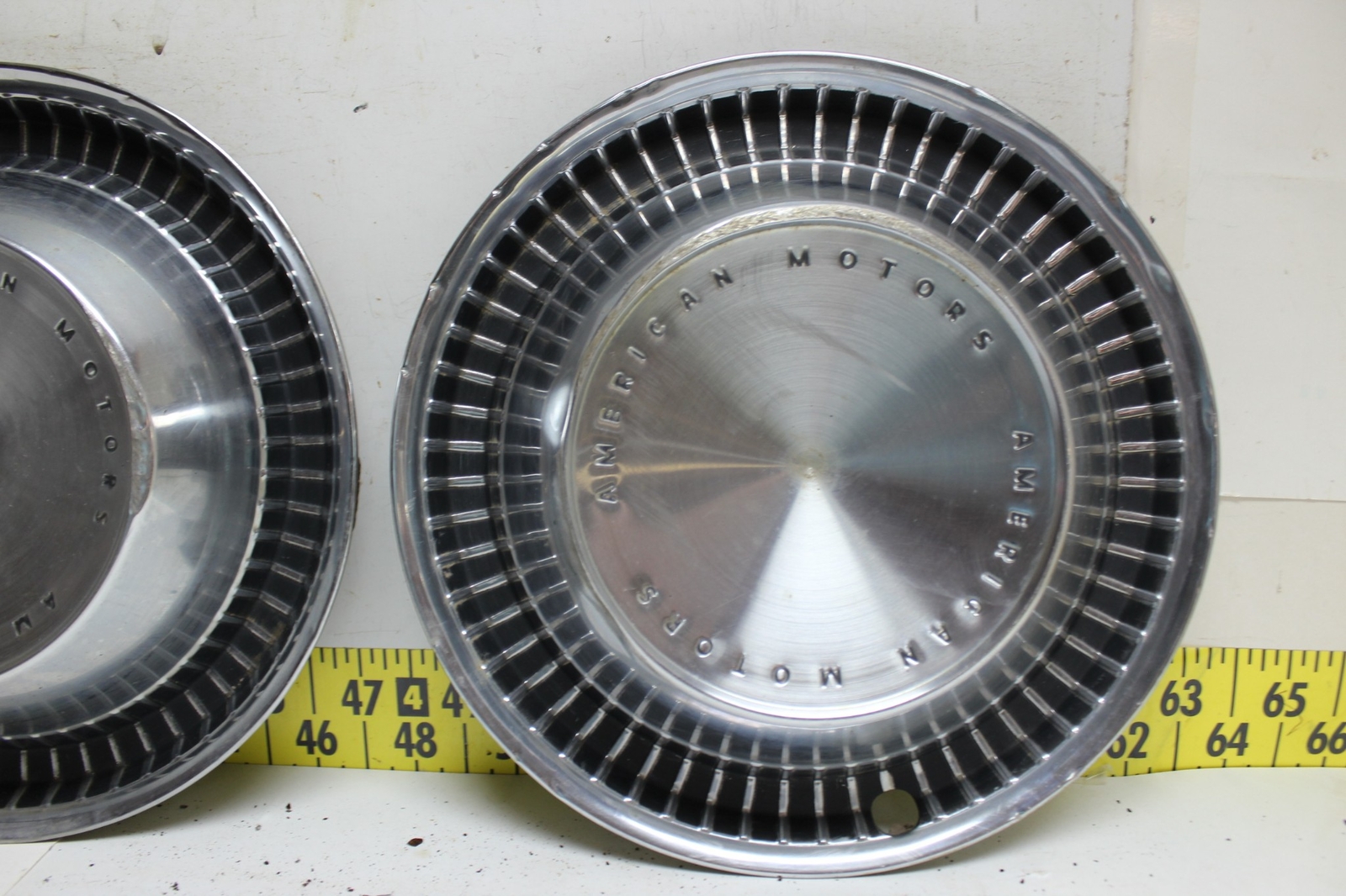 Used OEM AMC Set of 4 14" Hub Caps Wheel Covers 1972-73 Ambassador ...