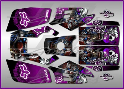 YAMAHA WARRIOR full graphics kit DECALS STICKERS ...THICK AND HIGH ...