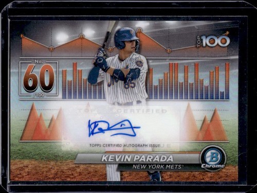 2024 Bowman Kevin Parada Scouts' Top 100 Auto #/99 | eBay