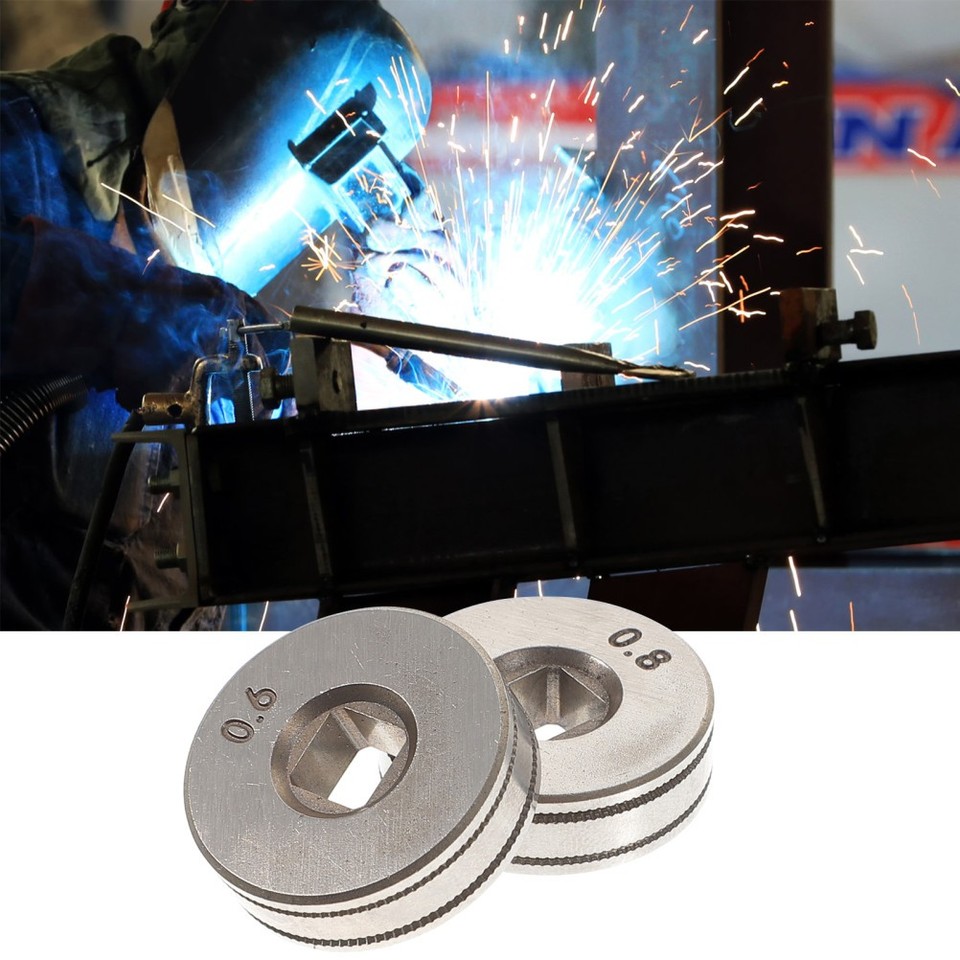 2pcs Welder Wire Feed Drive Roll Wheel 06/08 Welding Machine Wire Feed ...