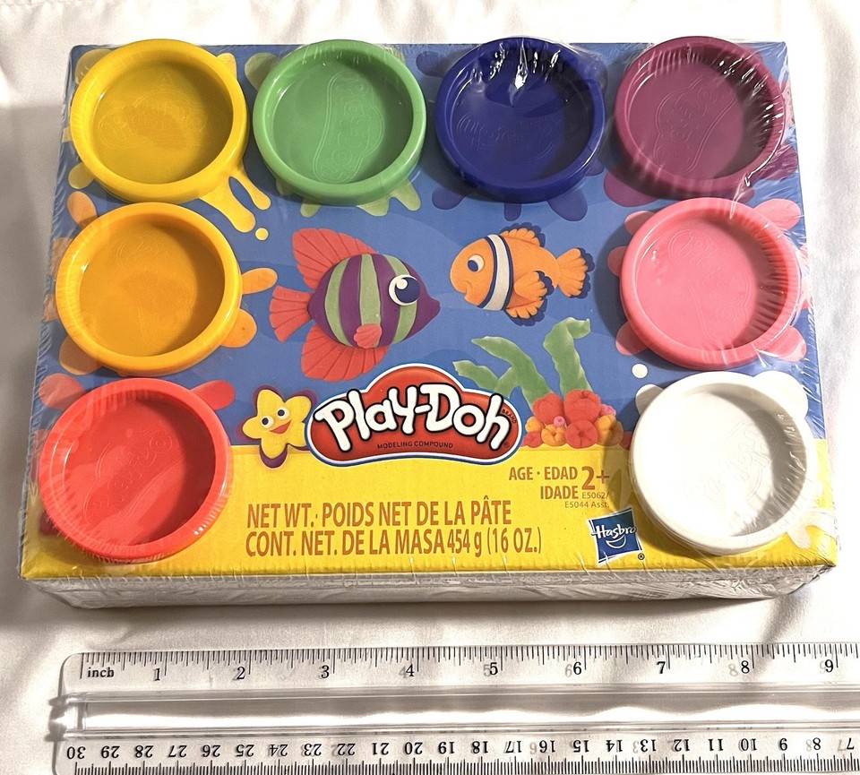 Play-DOH 8 Pack assorted Rainbow. New In Packaging | eBay