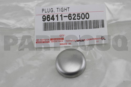 9641162500 Genuine Toyota PLUG, TIGHT, NO.1 96411-62500 | eBay