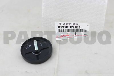 8191089105 Genuine Toyota LENS, REFLEX REFLECTOR, REAR LH, RH/LH 81910 ...