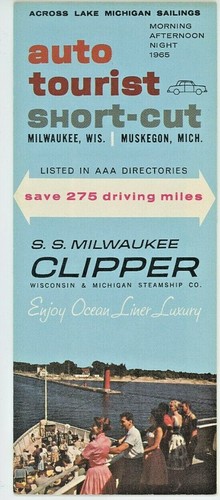 1965, S.S. Milwaukee Clipper, Wisconsin & Michigan Steamship Co ...
