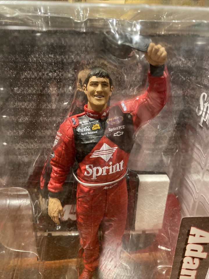 NASCAR Adam Petty Sprint Car 45 Action McFarlane Racing Action Figure ...