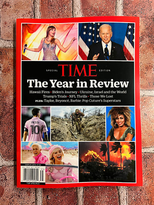 TIME MAGAZINE 2024 "THE YEAR IN REVIEW" SPECIAL EDITION! | eBay