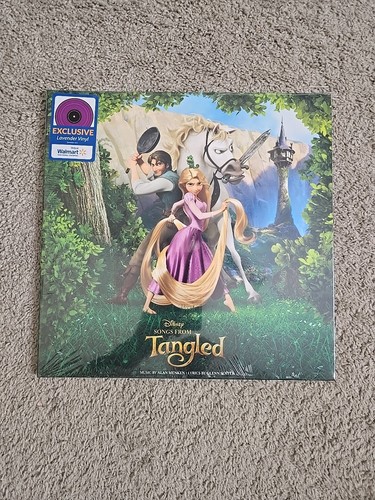 Disney Songs From Tangled - Walmart Exclusive Lavender Color Vinyl ...