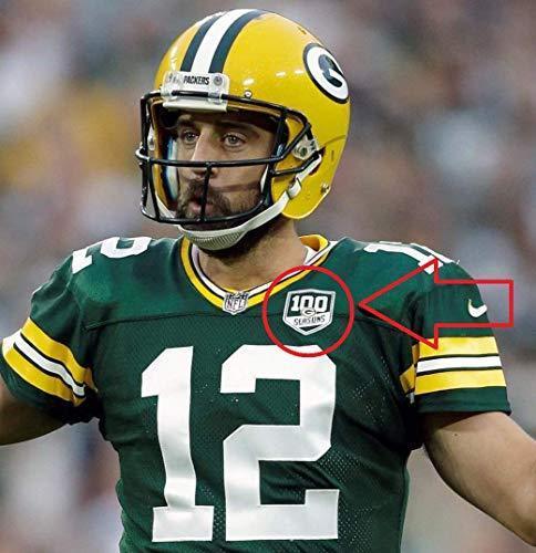 Green Bay Packers 100 Years PATCH~3 1/2" x 3 1/2"~Iron Sew On~NFL~FREE ...