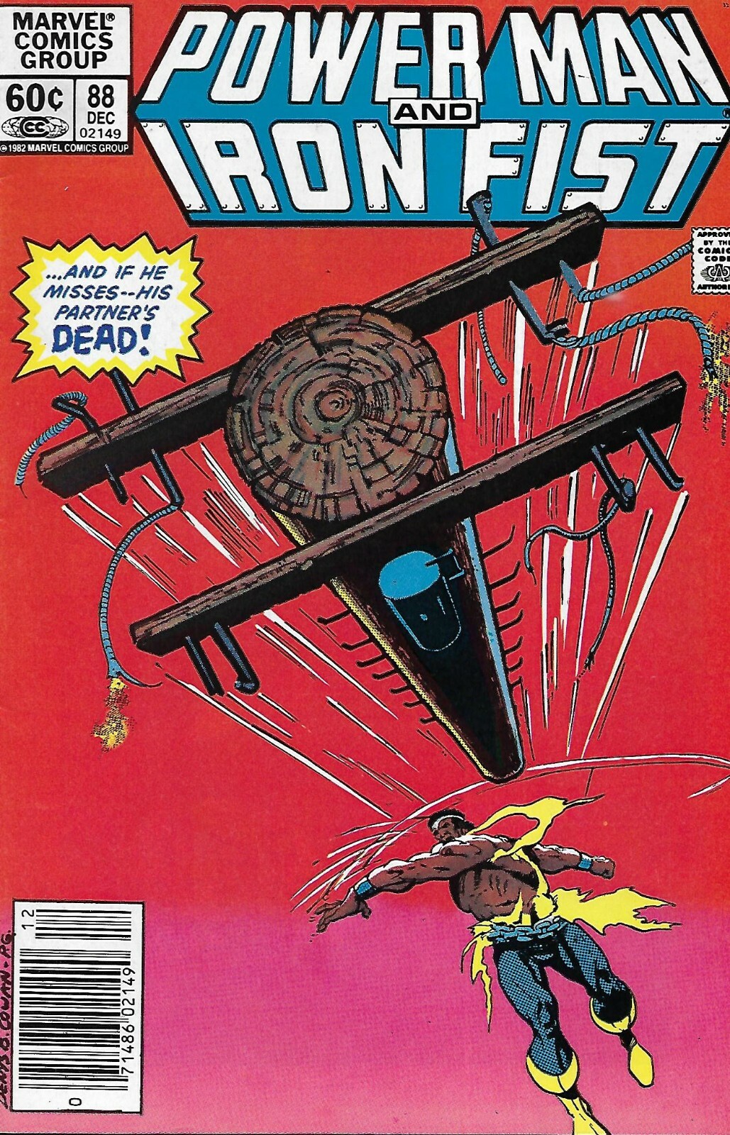 Power Man And Iron Fist Comic 88 Bronze Age First Print 1982 O'Neil ...