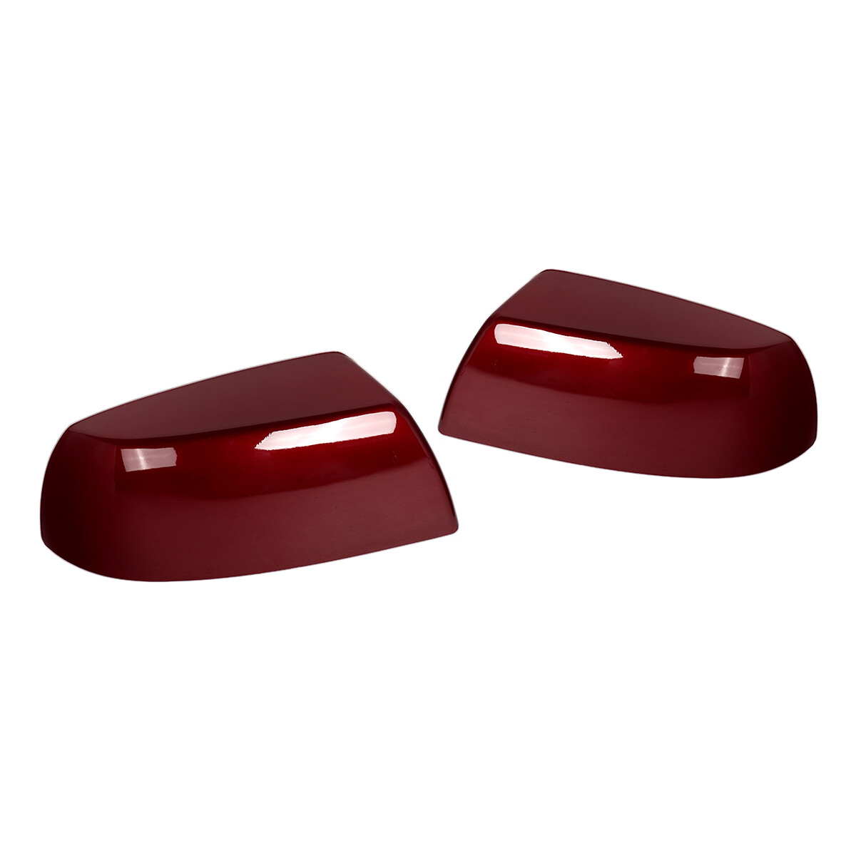 For 2011-2019 Tundra Crewmax Sequoia Pair Barcelona Red Side Mirror ...