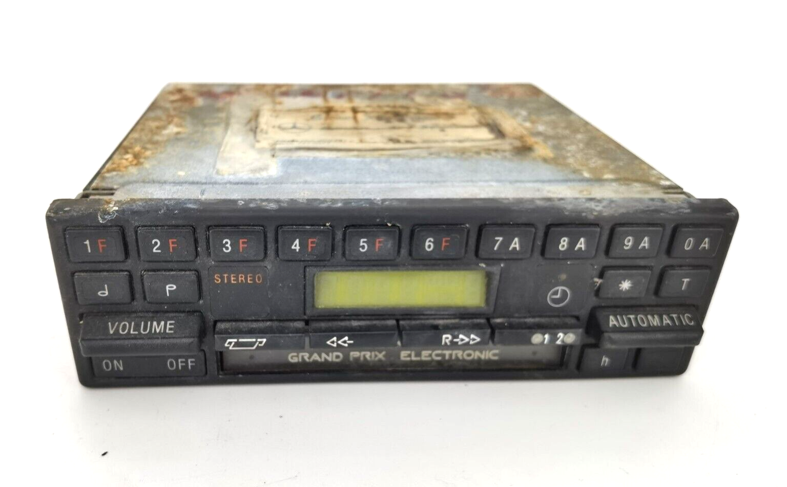 1985-1993 MERCEDES 300SD BECKER GRAND PRIX ELECTRONIC RADIO CASSETTE ...