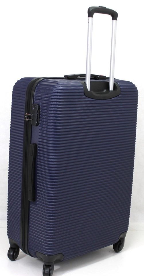 XL Large Suitcase 4 Wheel MEDIUM Lightweight ABS Hard Shell Luggage ...