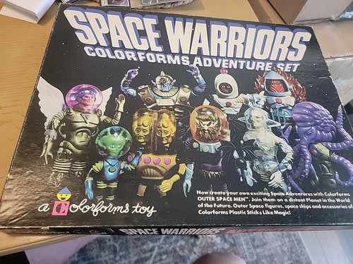 Colorforms Outer Space Men Space Warriors Set | eBay