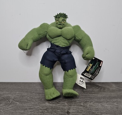 MARVEL 2003 THE INCREDIBLE HULK 21" Stuffed Plush NWT NOS RARE w/Marvel ...