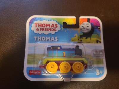 Thomas & Friends RAINBOW THOMAS the TANK Engine Push Along Metal Train ...