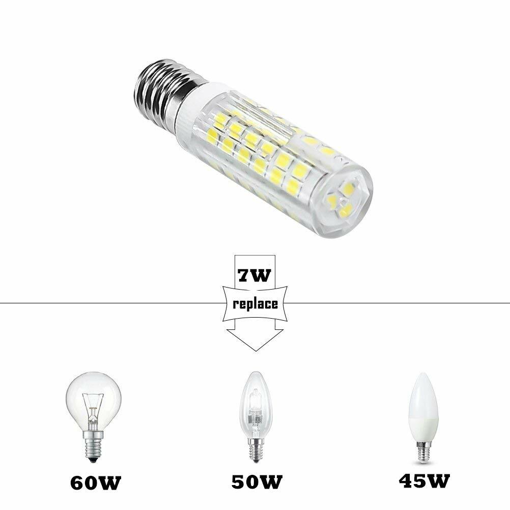 E14 7W LED Bulb Dimmalbe, G9 Halogen 25W 40W 60W Capsule Fridge/Cooker ...