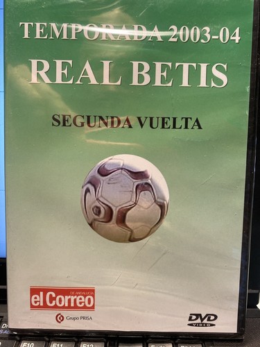 Real Betis Saison 2003-04 Deuxième Retour DVD Real Madrid Sevilla Barcelona | eBay