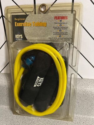 Keys Fitness Exercise Tubing NIB Resistance Cord/Band | eBay